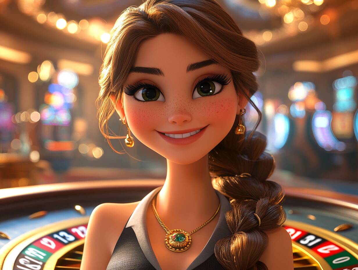 Live dealer greeting Congolese players via HD stream