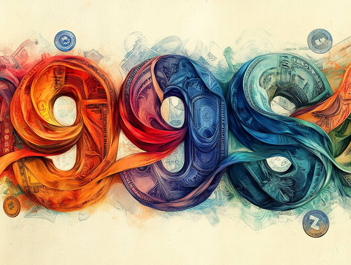 CDF symbols swirling around 999Yes logo